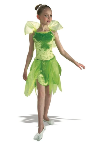 Pixie Ballerina Tinker Bell Child Halloween Costume Cosplay Velvety | eBay