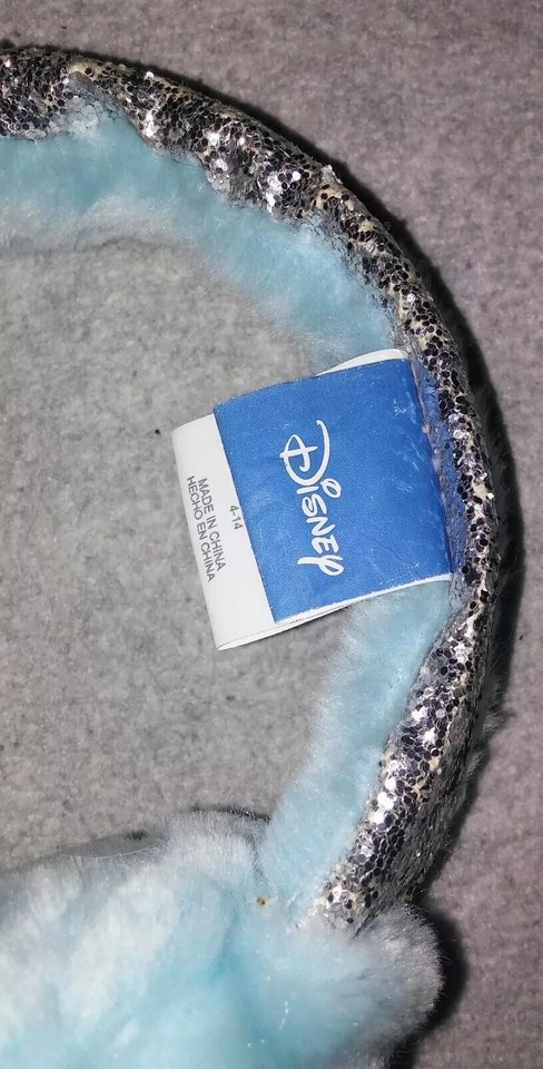 Frozen Movie Disney Princess Earmuffs Light Blue. Elsa & Anna. Sparkled ...