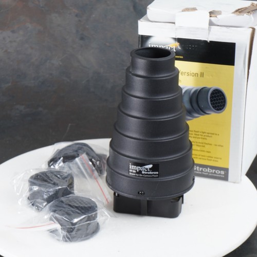 ^ Impact Strobros Snoot Version II ST-SII for on camera Flash[s] w ...