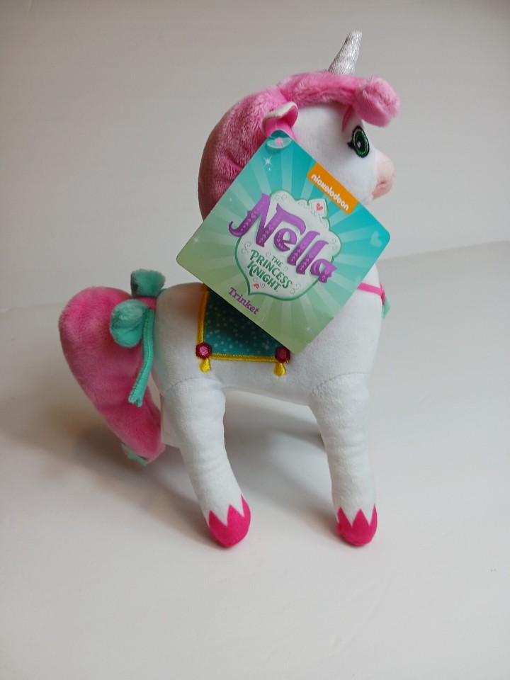 Nickelodeon Nella The Princess Knight Trinket Pony Plush 8” Stuffed ...
