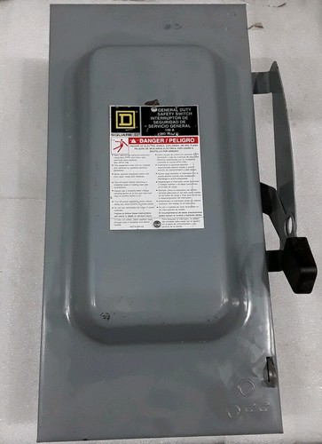D323N SQD 100A 240VAC 50/60HZ 4SN TYPE 1 GENER (2 YEAR WARRANTY) | eBay