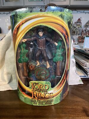 Lord of the Rings Frodo Action Figure The Fellowship of the Ring 2001 ...