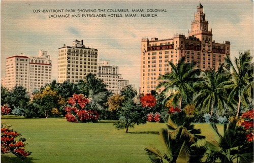 Bayfront Park Miami Florida Columbus Hotel Miami Colonial Hotel Exchang ...