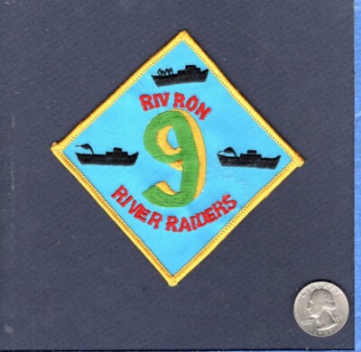 RIVRON 9 US Navy River Patrol Boat Unit Squadron Patch | eBay