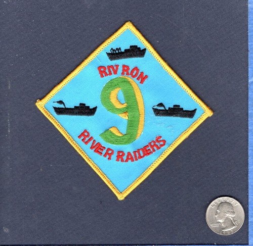 RIVRON 9 US Navy River Patrol Boat Unit Squadron Patch | eBay