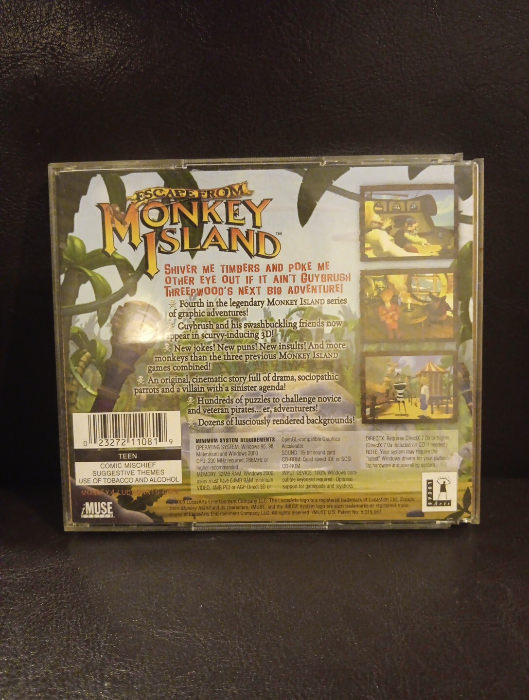 Escape from Monkey Island PC CD-ROM Lucasarts | eBay