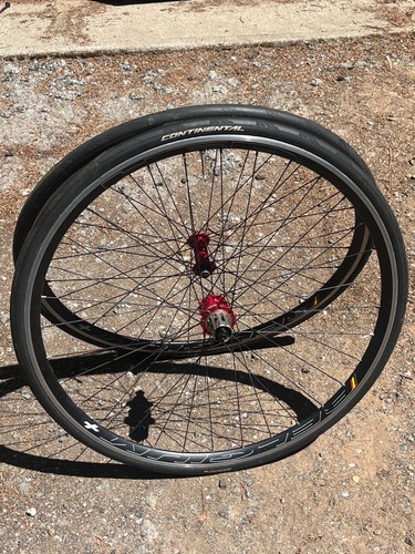 Onyx Vesper / HED Belgium Plus Custom Red Anodized Road Wheelset | eBay