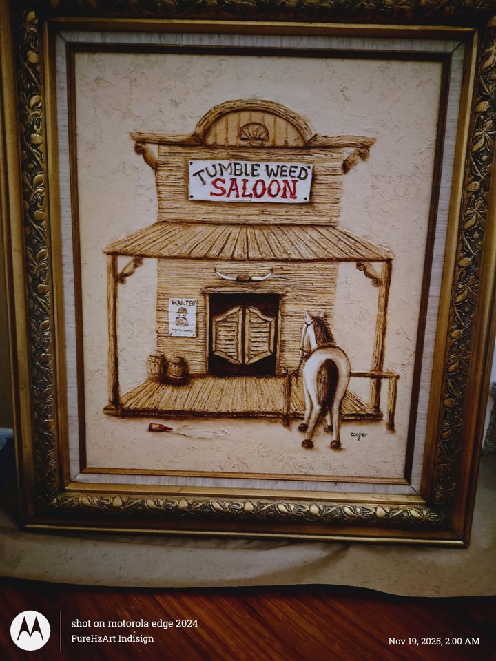 Original Wood Framed and Mounted Oil Painting by Cooper. | eBay