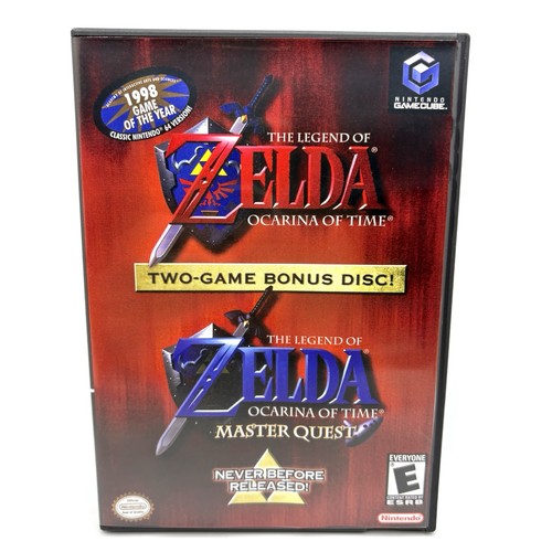 GameCube Legend of Zelda Ocarina of Time Master Quest Nintendo GameCube ...