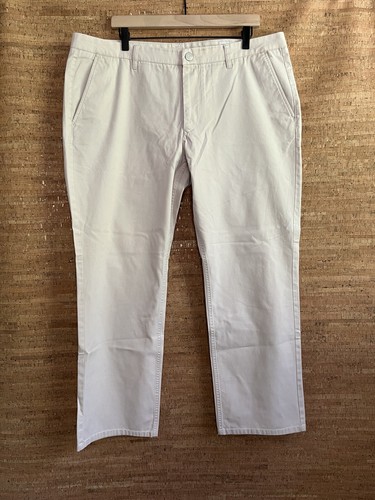 Bonobos Washed Chino Straight Fit Pants Men's 38x32 Light Khaki Slacks ...