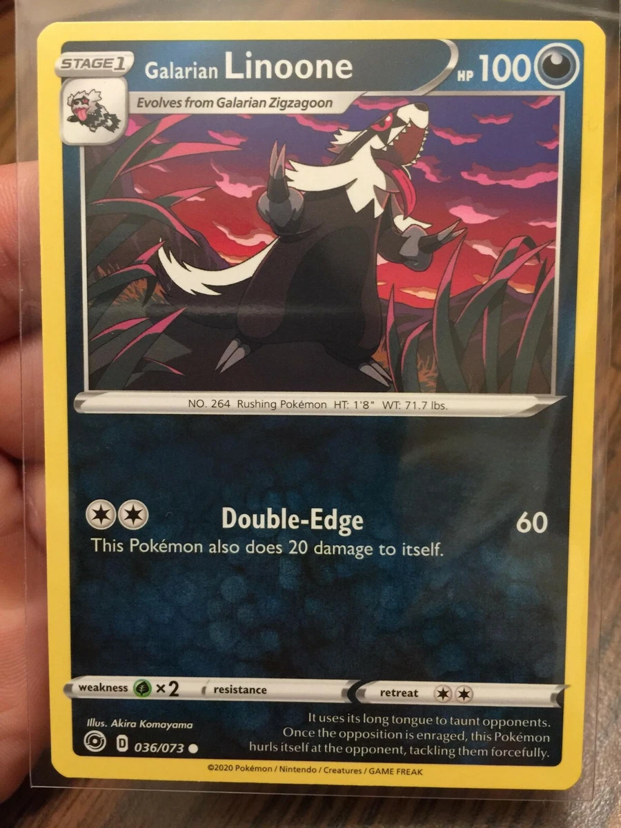 Pokemon Linoone Card