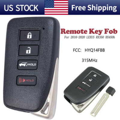 FOR 2016-2020 LEXUS RX350 RX450h SMART KEY KEYLESS REMOTE FOB HYQ14FBB ...