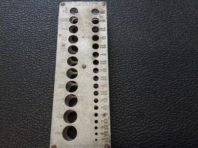 General Hardware (New York, NY) Drill Block, No. 52, Made in USA. | eBay