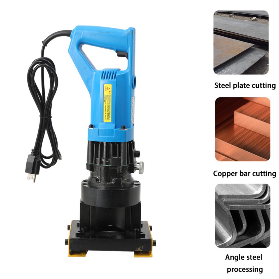 Electric Angle Steel Cutter 1400W Hydraulic Angle Iron Cutting Machine ...