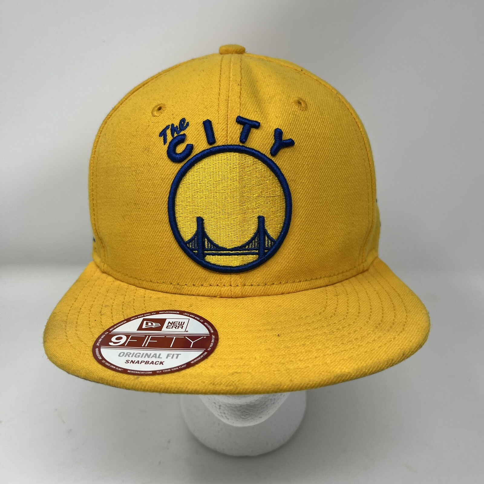 New Era NBA 9FIFTY Golden State Warriors Snapback Hat Cap Hardwood ...