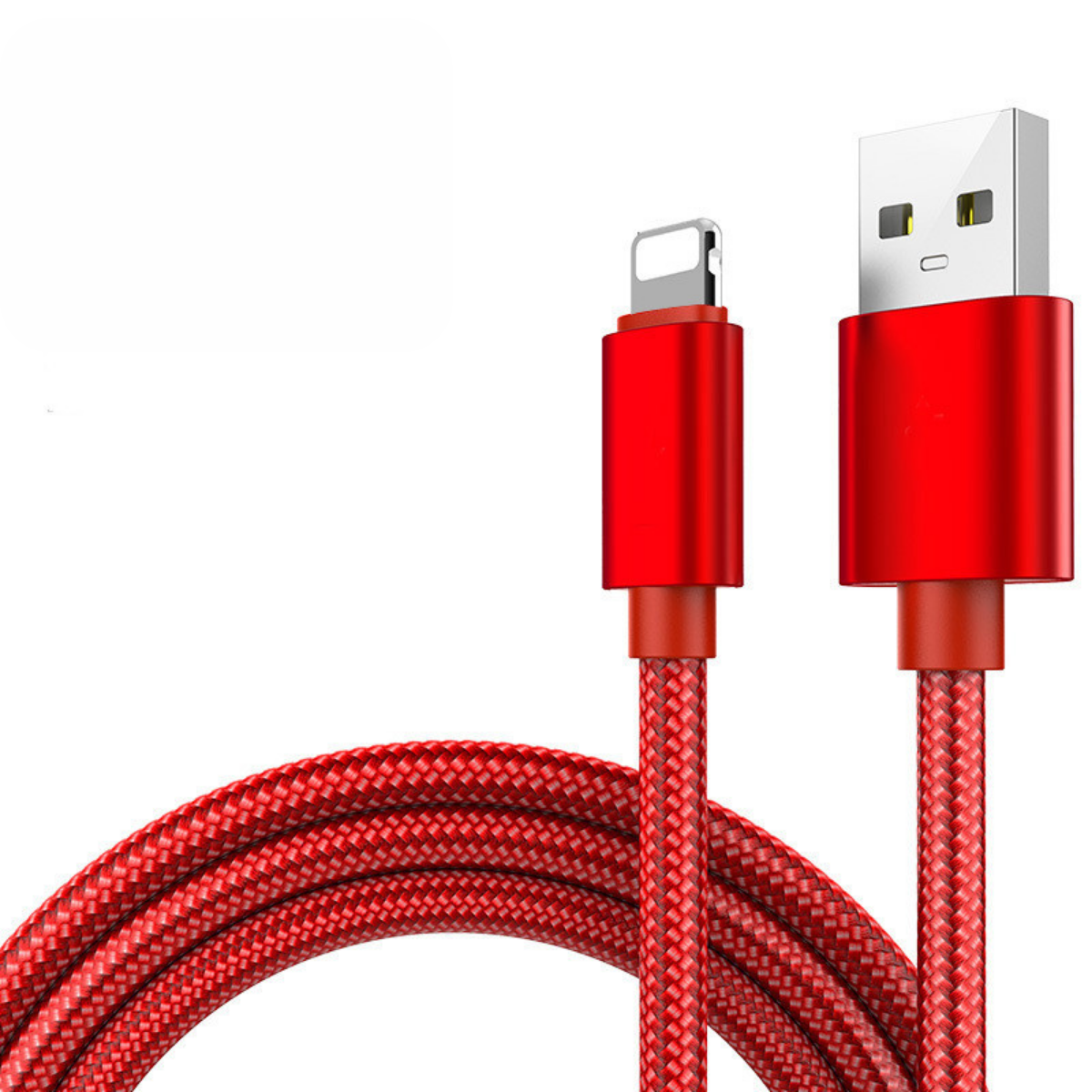 For iPhone Charger Cable Heavy Duty Braided USB Charging Lead Data Sync ...