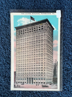 Postcard ~ Oliver Building ~ Pittsburgh PA ~ UNMAILED | eBay