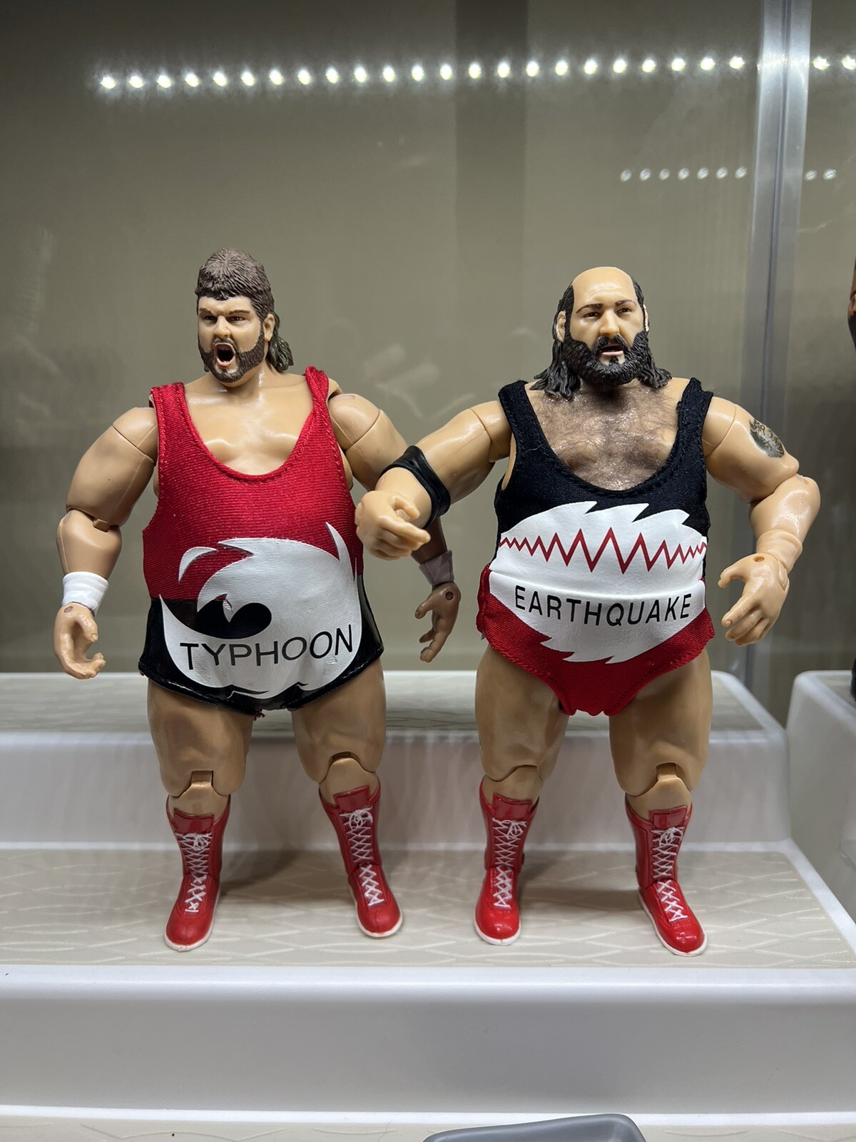 Jakks Classic Superstars WWF WWE Natural Disasters Earthquake Typhoon ...