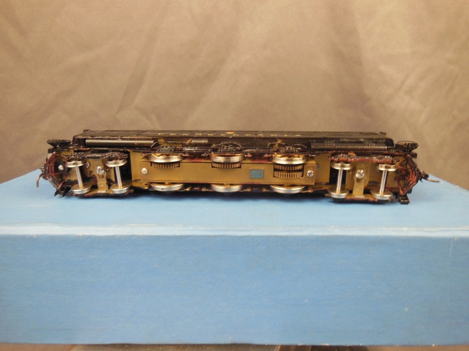 HO SCALE BRASS ALCO MODELS PENNSYLVANIA P5A ELECTRIC LOCOMOTIVE PAINTED ...
