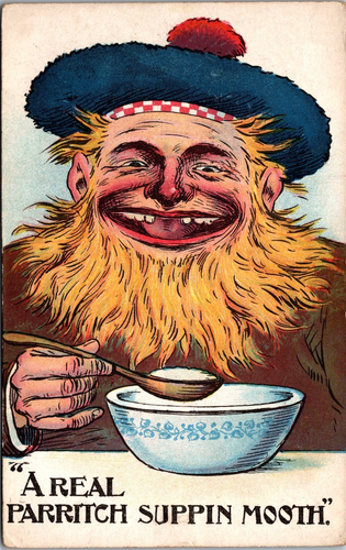 Scotch Humor Parritch Suppin Mooth Scotland UK Postcard D86 | eBay