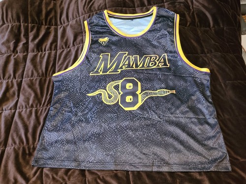 Kobe Bryant Mamba #8 Basketball Jersey Snake Skin Style-3XL | eBay
