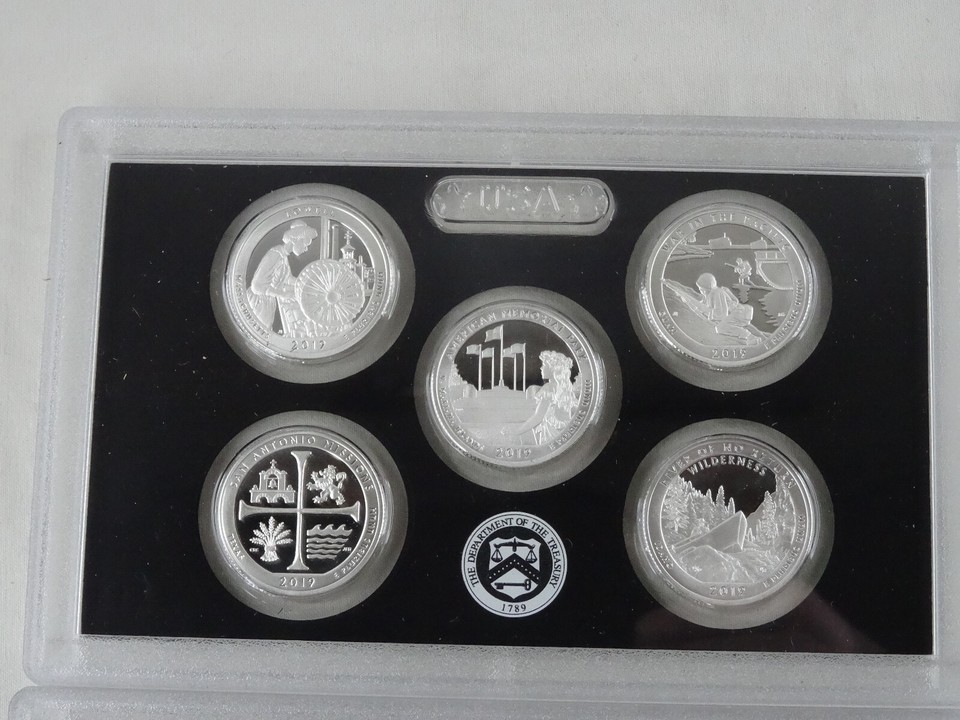 2019-S Silver Proof Set COA Box 10 Coins 90% US Mint NO W CENT | eBay