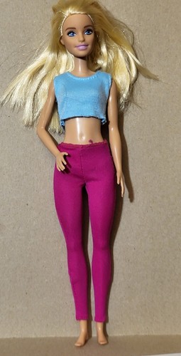 Mattel Barbie Doll 2015 outfit clothes Pink Spandex C178 | eBay