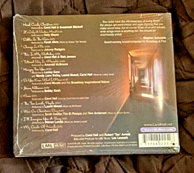 Hallways: the Songs of Carol Hall by Carol Hall (CD, 2008) for sale ...