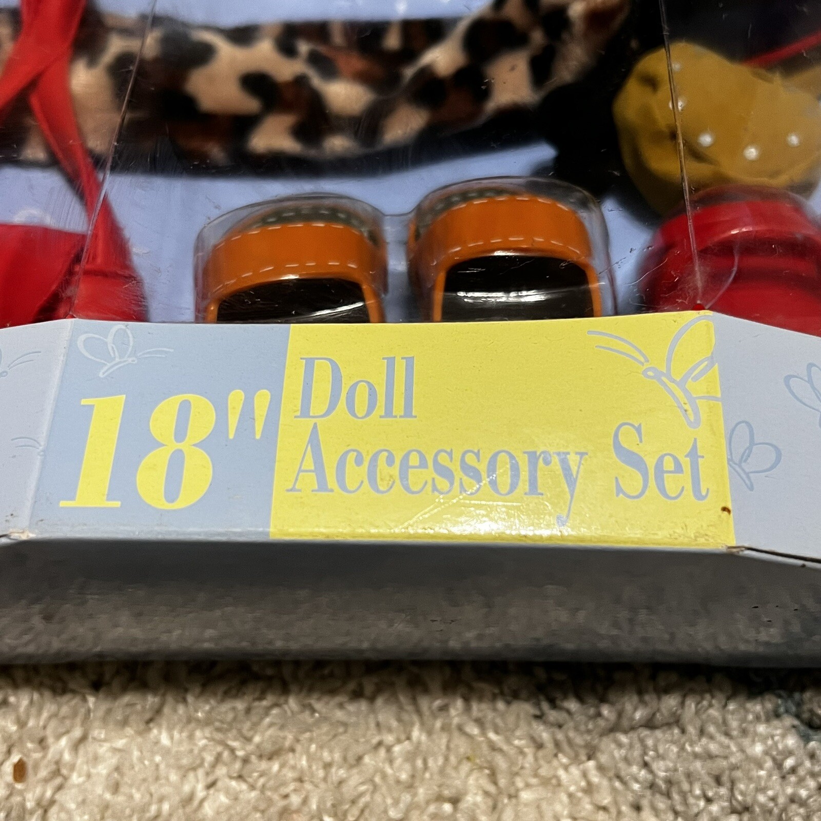 Vintage TollyTots Friends by Tolly Doll Accessory Set 18" Shoes Hat ...