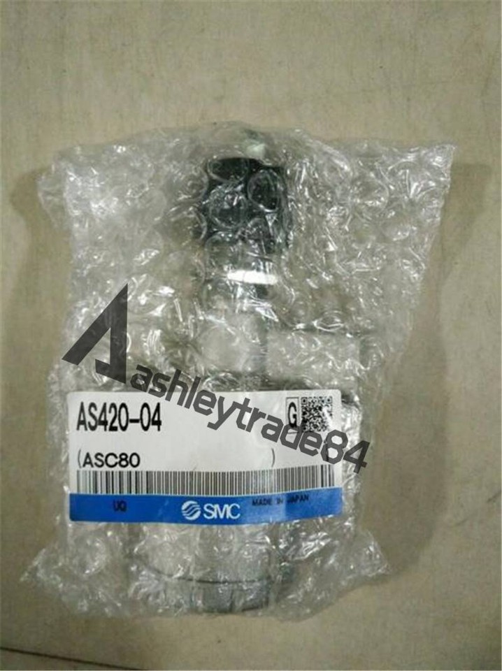NEW SMC Speed Controller Valve 1/2" AS420-04 | eBay