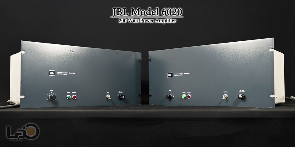 JBL Model 6020 | 200 Watt Power Amp(2)pair | Fully Restored (Worldwide ...