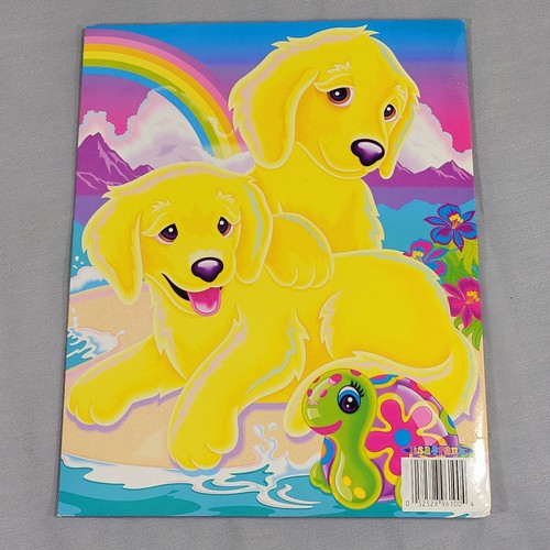 Vtg Lisa Frank Folder Turtle Casey Caymus Golden Retriever Dogs 3 Ring ...