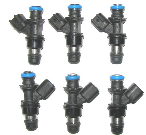 Set of Six Brand New GM OEM Injectors, 2005-2007 GM's & Saturn 3.5L V6 ...
