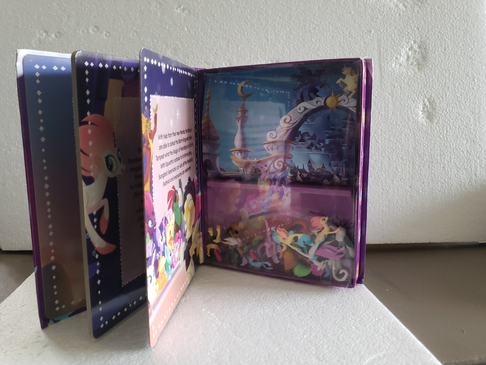 My Little Pony Movie Busy Book Playset W/ 12 Figures & Playmat | eBay