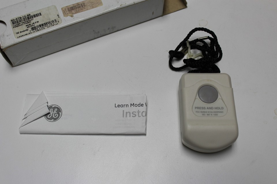 Interlogix 60-578-10-95 Wireless Water-Resistant Panic Alarm Button ...