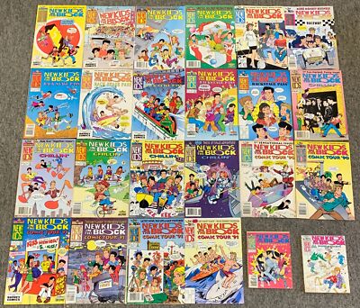 collection/lot of 24 different NEW KIDS ON THE BLOCK comics ~ 1990s | eBay