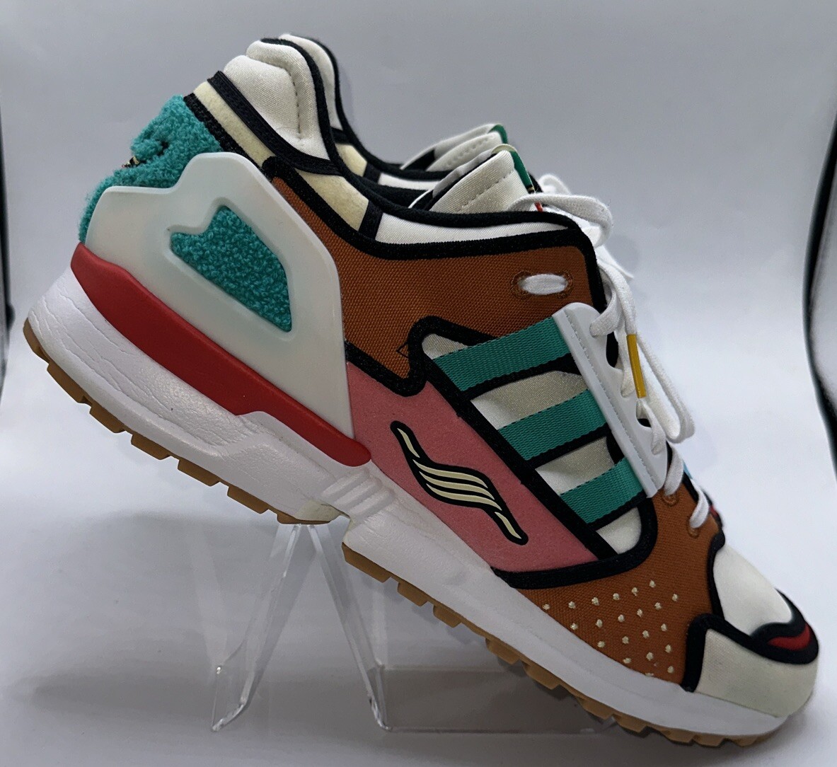 Adidas x The Simpsons ZX 10000 Krusty Burger Men’s Size 11.5 H05783 | eBay
