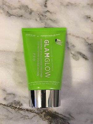 GLAMGLOW POWERMUD DUALCLEANSE TREATMENT PRO SIZE /4OZ /LIMITED EDITION ...