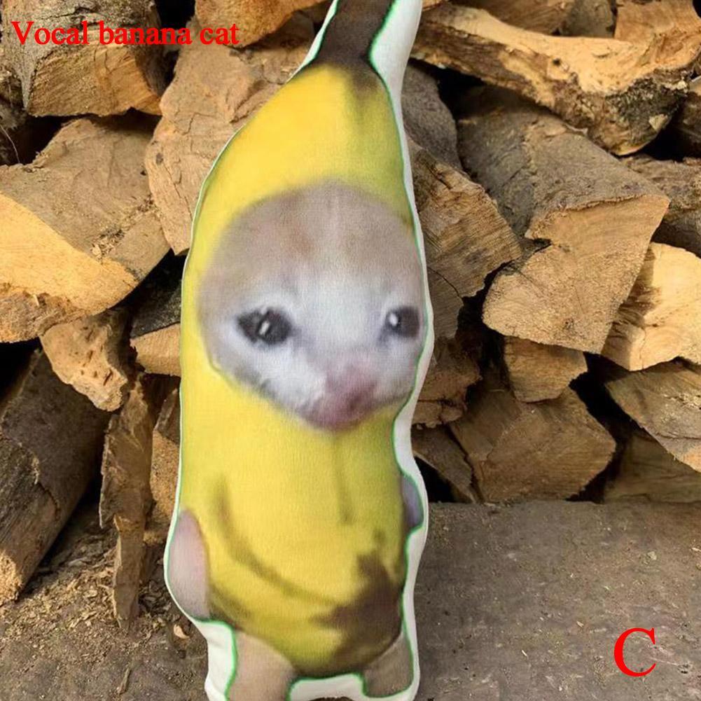 Cat Banana Memes Cat No Like Banana Funny Meme Decal Sticker | EBay