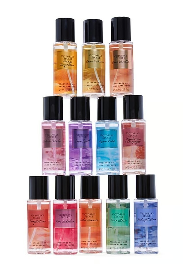 Victoria's Secret Ultimate Mist Discovery Set 12 Pcs Fragrance Mist Set ...