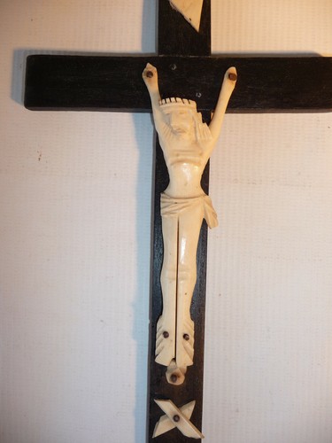 Christ Croix Religieux Janséniste sur bois, Fin XIX ième | eBay