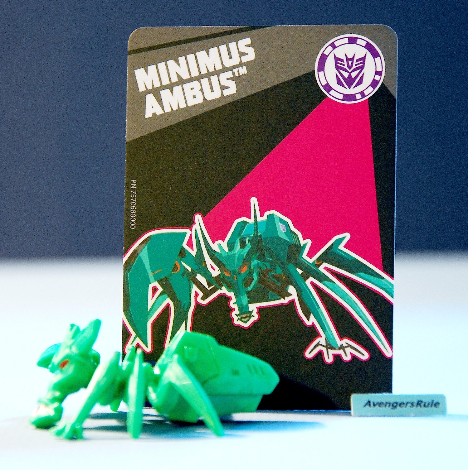 Transformers Tiny Titans Series 6 Robots in Disguise 5/12 Minimus Ambus ...