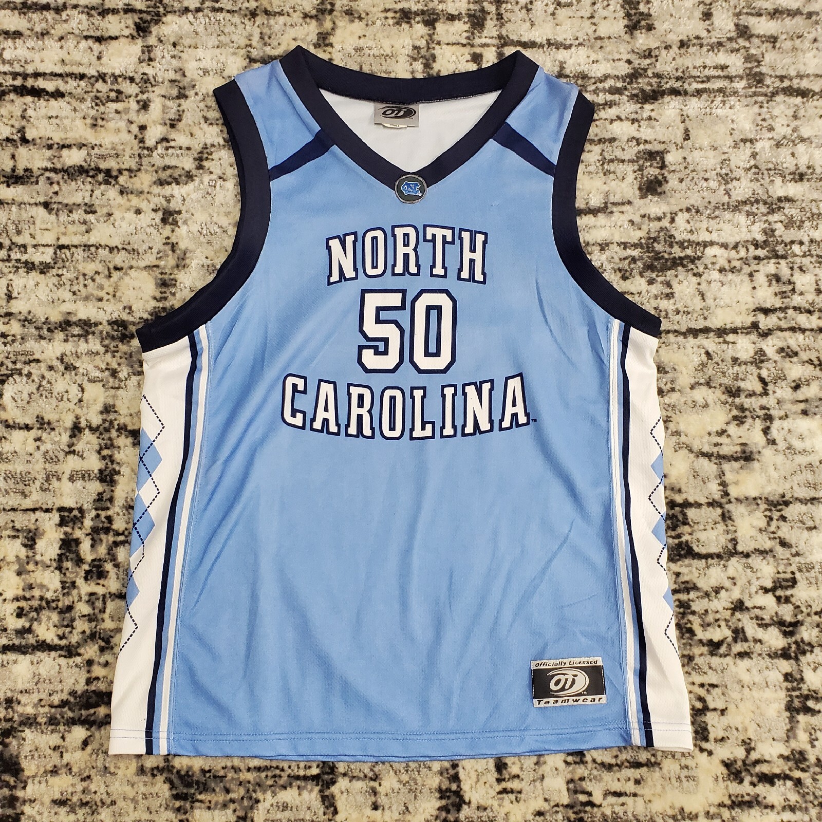 Vintage North Carolina Tarheels Basketball Jersey #50 Rasheed Wallace S ...