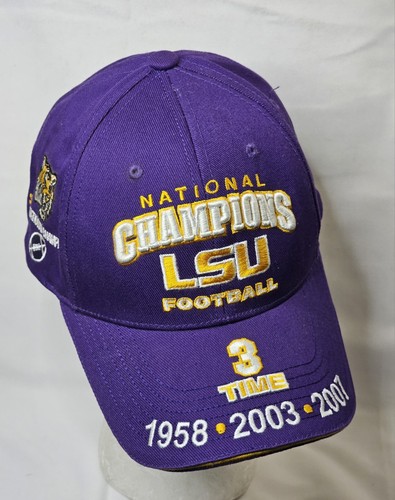 LSU Tigers 3 Time National Football Champions 1958 2003 2007 ...
