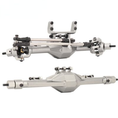 CNC Metal Front Rear Straight Axles for 1/10 Axial SCX10 II 90046 90047 ...