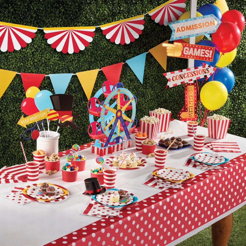 Carnival Party Centerpiece Ideas