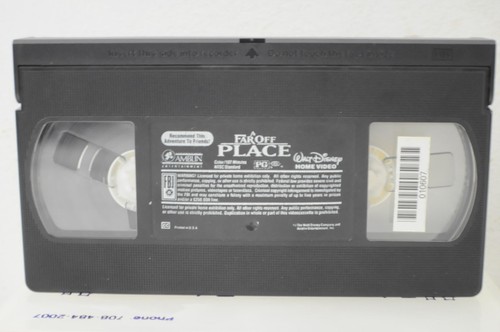 A Far Off Place VHS Movie | eBay