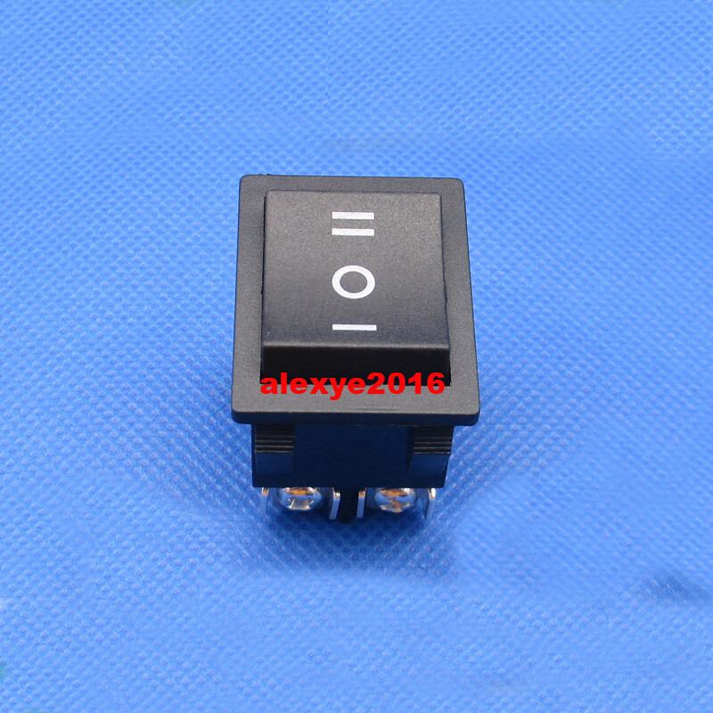 JD JD03-A1 6 Pins With Screws 3 Positions Rocker Switch Maintained 25A ...