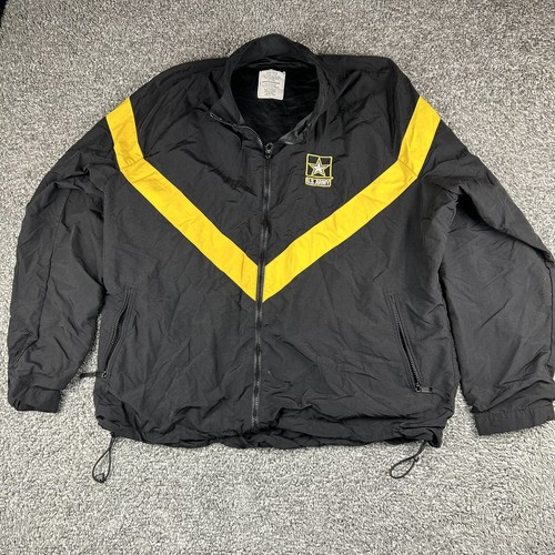 US ARMY Physical Fitness Uniform APFU Unisex Jacket XL Reg 8415-01-623 ...