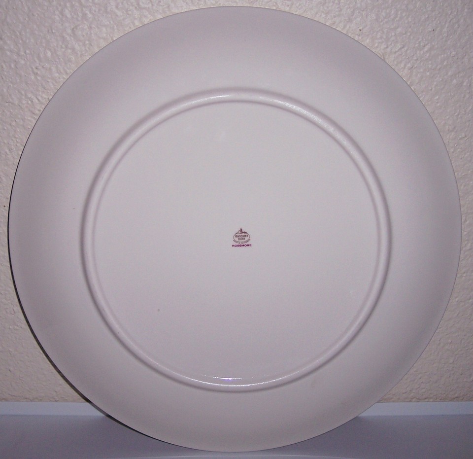 FRANCISCAN POTTERY FINE CHINA ROSSMORE CHOP PLATE | eBay